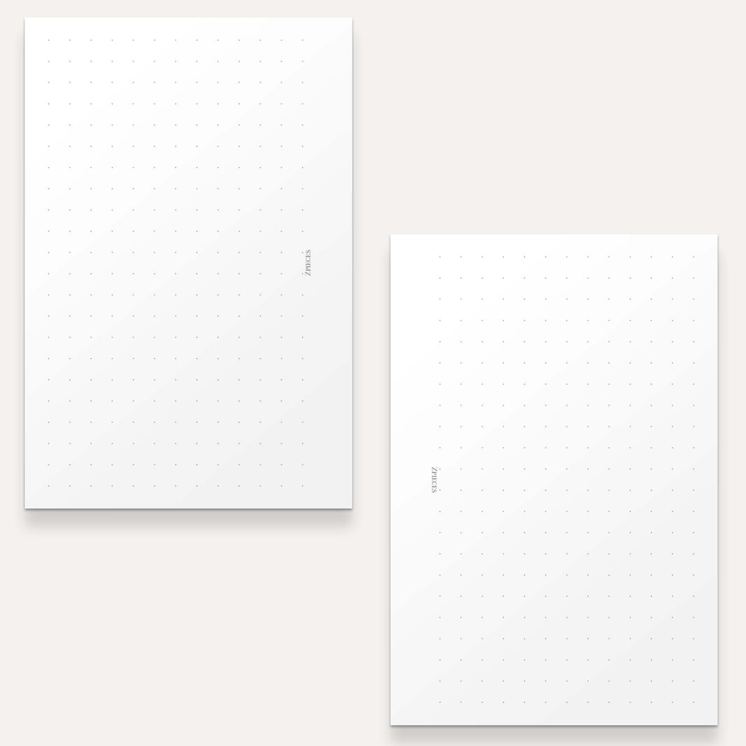 dot Paper Planner Inserts | A7 Discbound